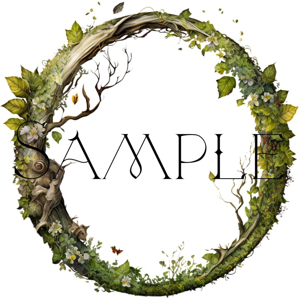 Druid V1 Token Frame for D&D and RPGs Online